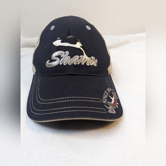 Sea World | Accessories | Vintage Sea World Shamu Sw Since 964 Hat Blue ...